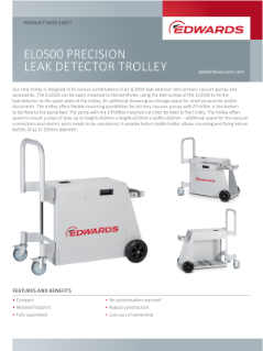 ELD500 检测仪用于在各种应用中实现快速且准确的检漏
